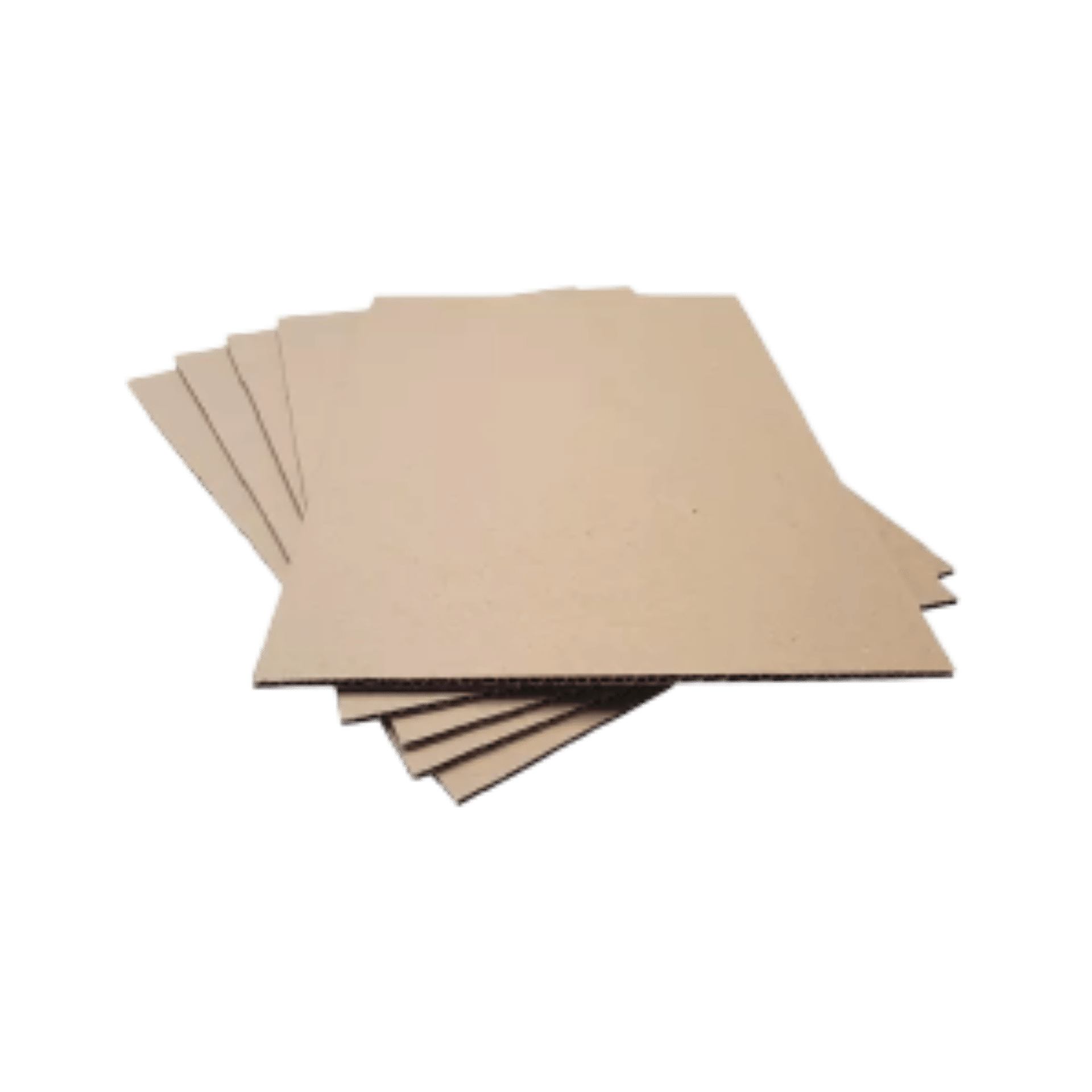 Placas de cartón corrugado